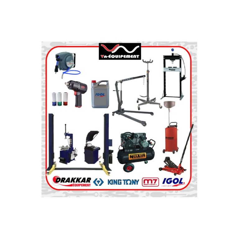 Nos packs d'équipements complets prêt-à-l'emploi pour garages ...